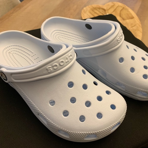 CROCS | Shoes | Crocs Womans Clogs Pastel Blue | Poshmark